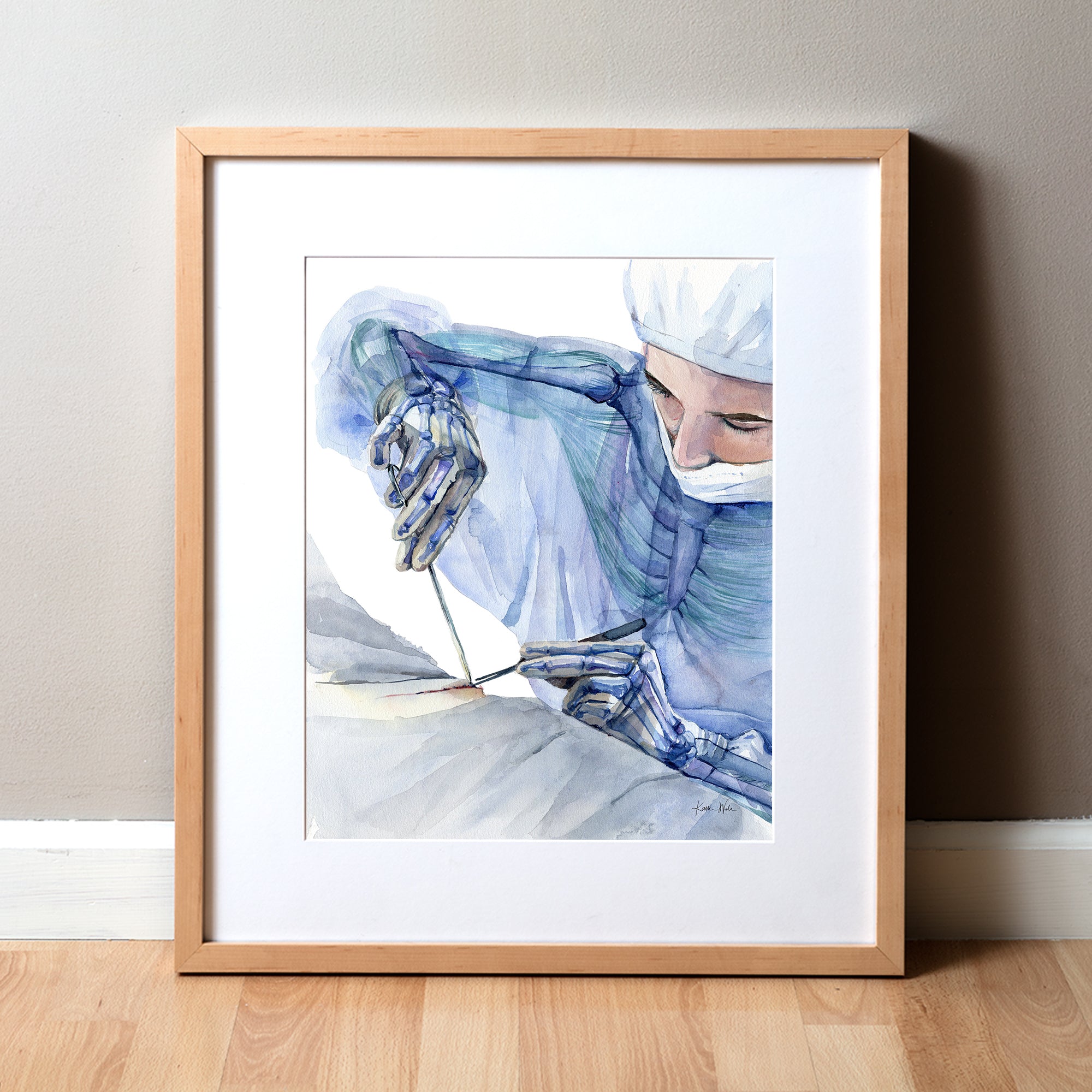 Custom Original Surgery Art – Lyon Road Art