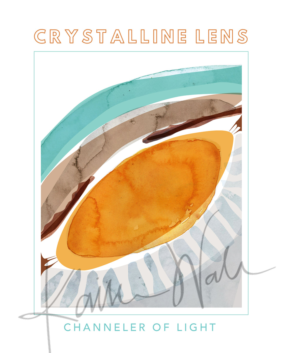 Crystalline Lens - LIMITED EDITION DIGITAL DOWNLOAD – Lyon Road Art