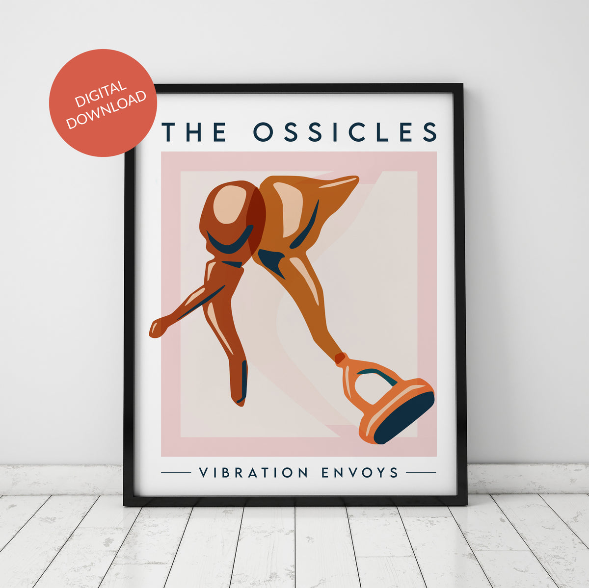 Ossicles Poster - LIMITED EDITION DIGITAL DOWNLOAD – Lyon Road Art