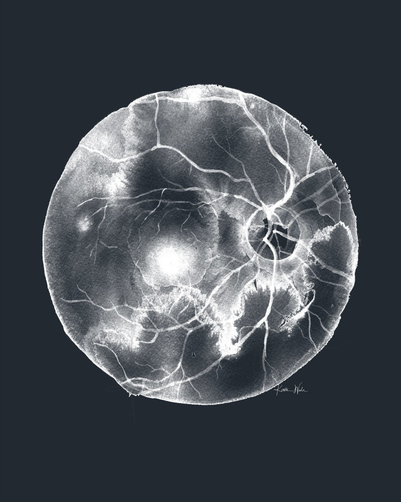 Retina Watercolor Print - Digital Download – Lyon Road Art